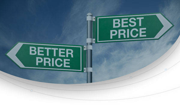 Use a price comparison to attract new customers